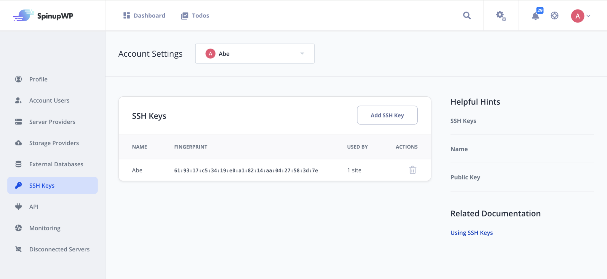 Using SSH Keys - SpinupWP