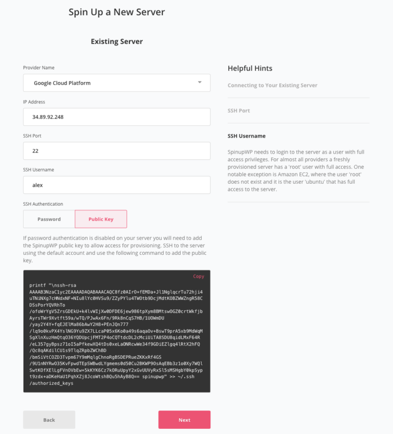 How To Install Wordpress On Google Cloud Compute Spinupwp