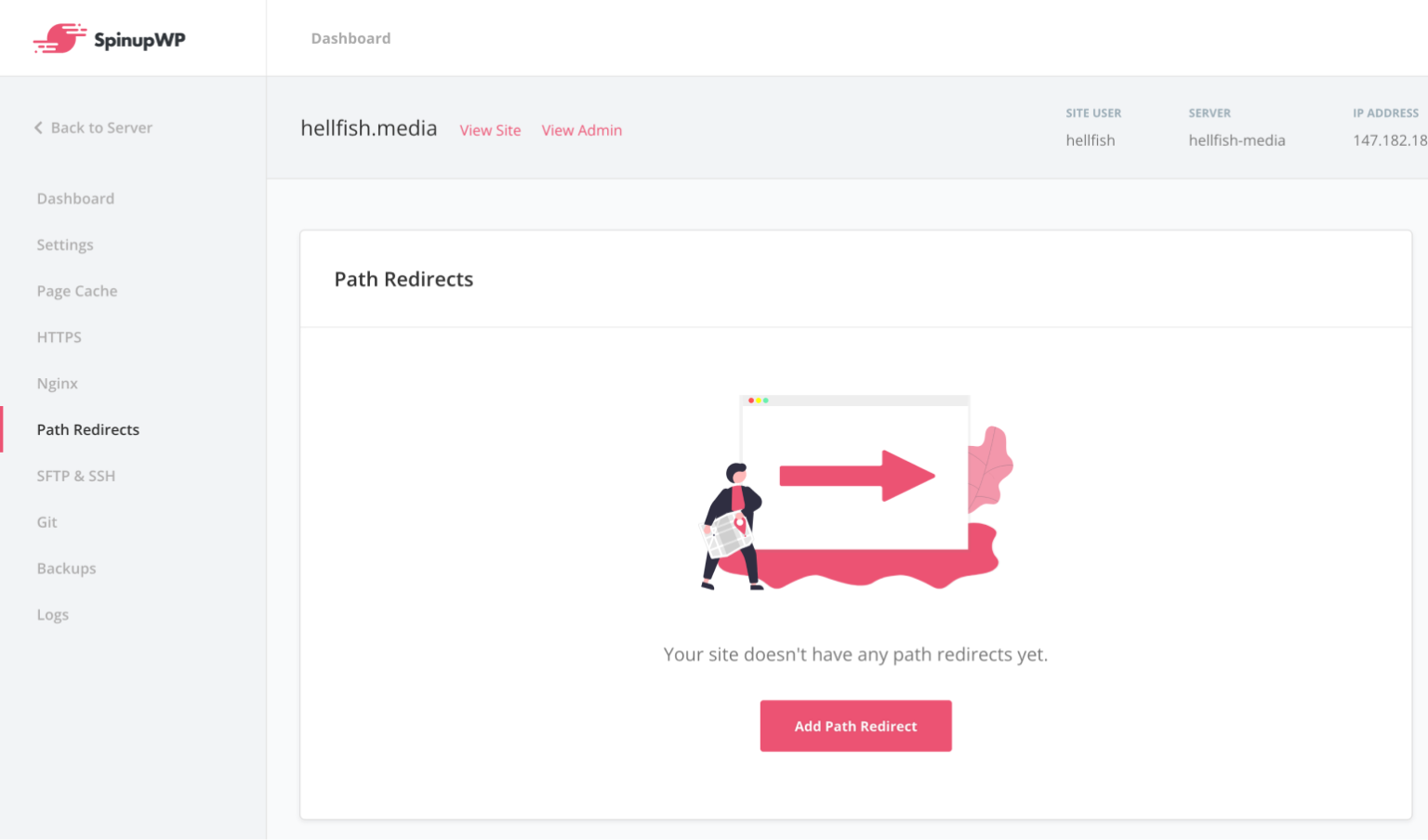 Path Redirects Spinupwp