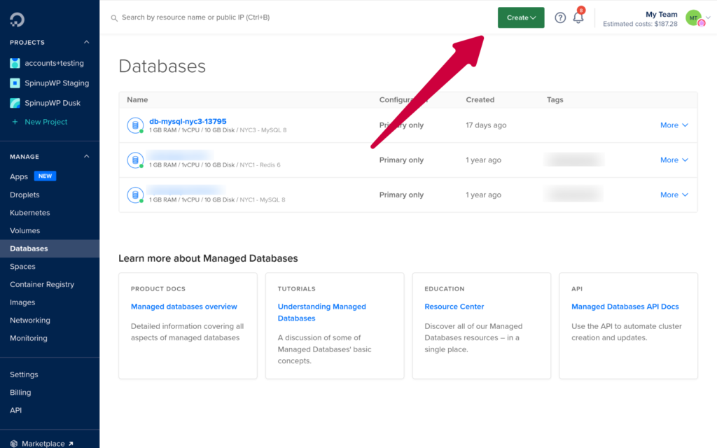 Setting Up a DigitalOcean Managed MySQL Database and Adding It to ...