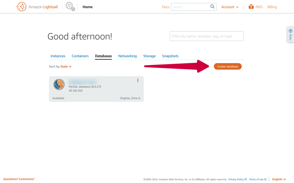 Setting Up an Amazon Lightsail Managed MySQL Database and Adding It to SpinupWP - SpinupWP