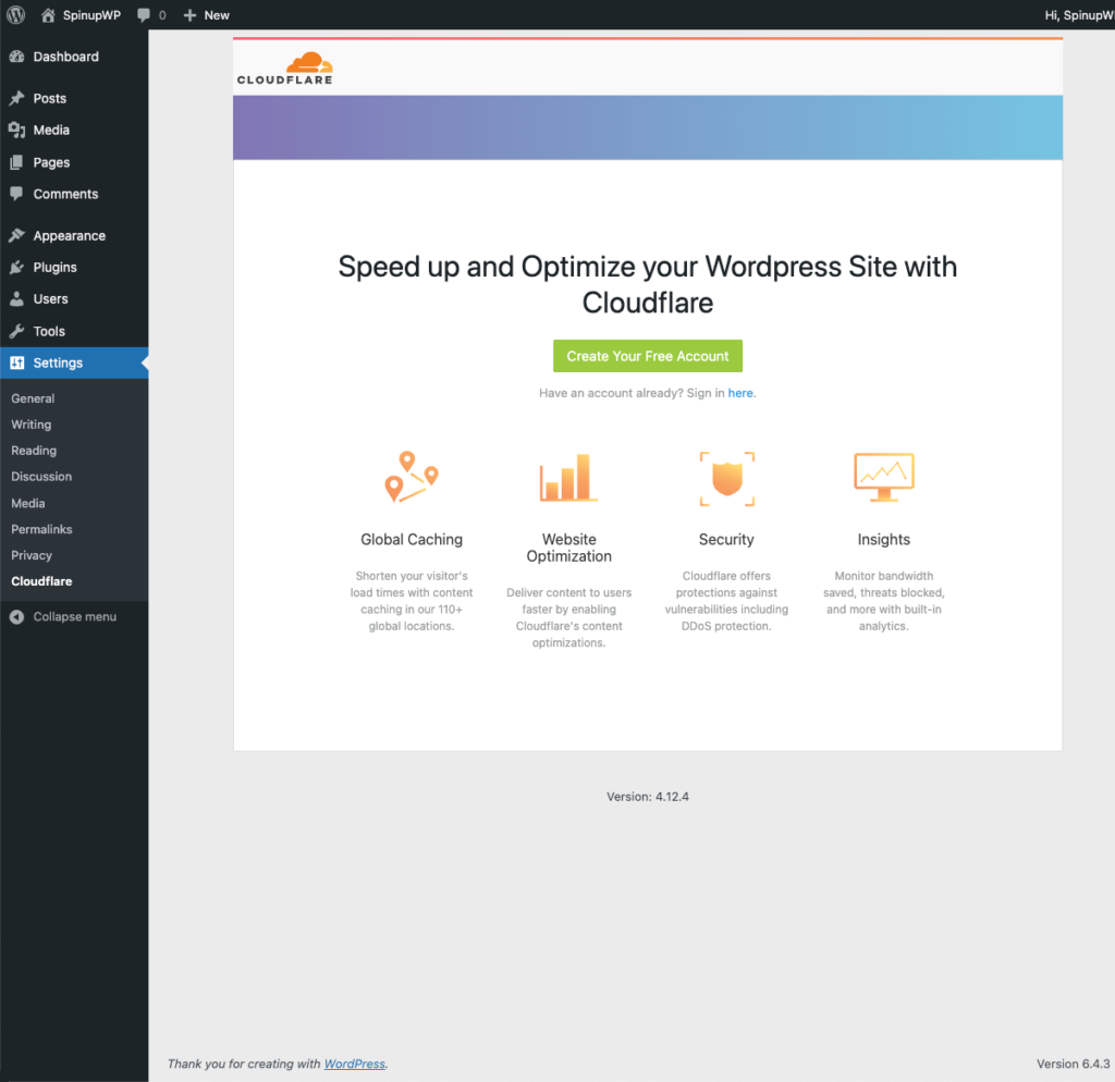 How to Set Up Cloudflare's Free CDN for WordPress - SpinupWP